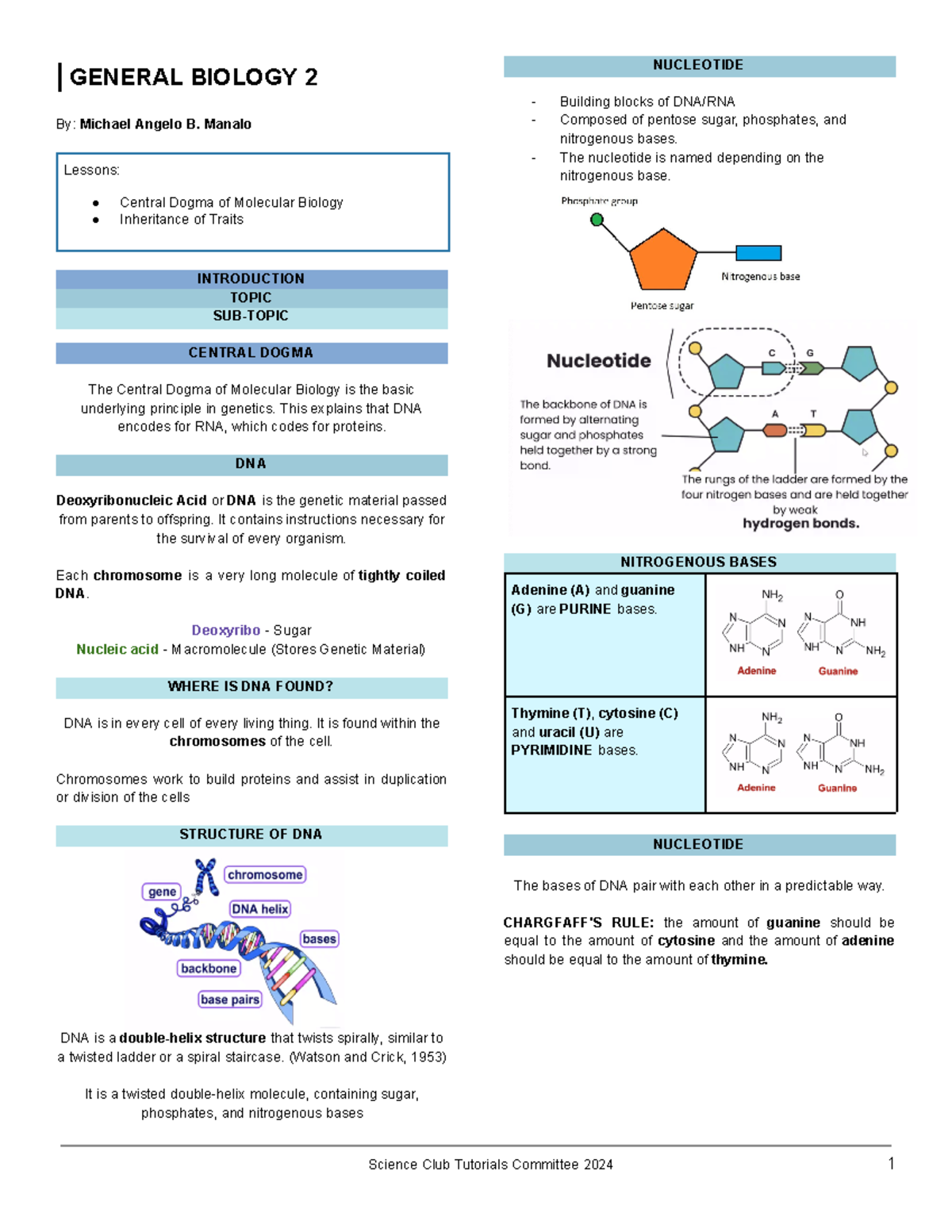 General Biology 2 Finals - | GENERAL BIOLOGY 2 By: Michael Angelo B ...