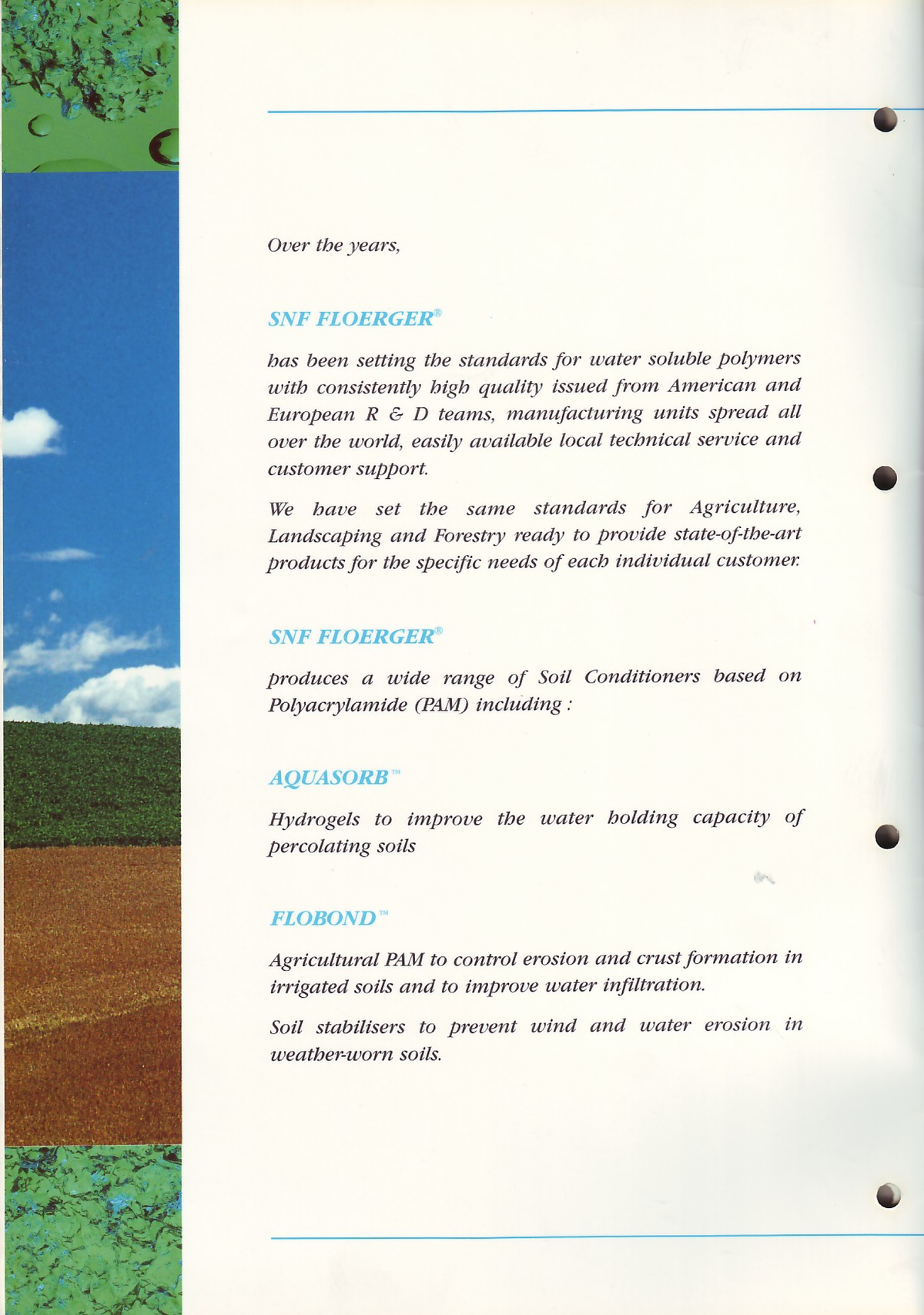 Floerger-SNF - information about agricultural engimeering - GIS ...