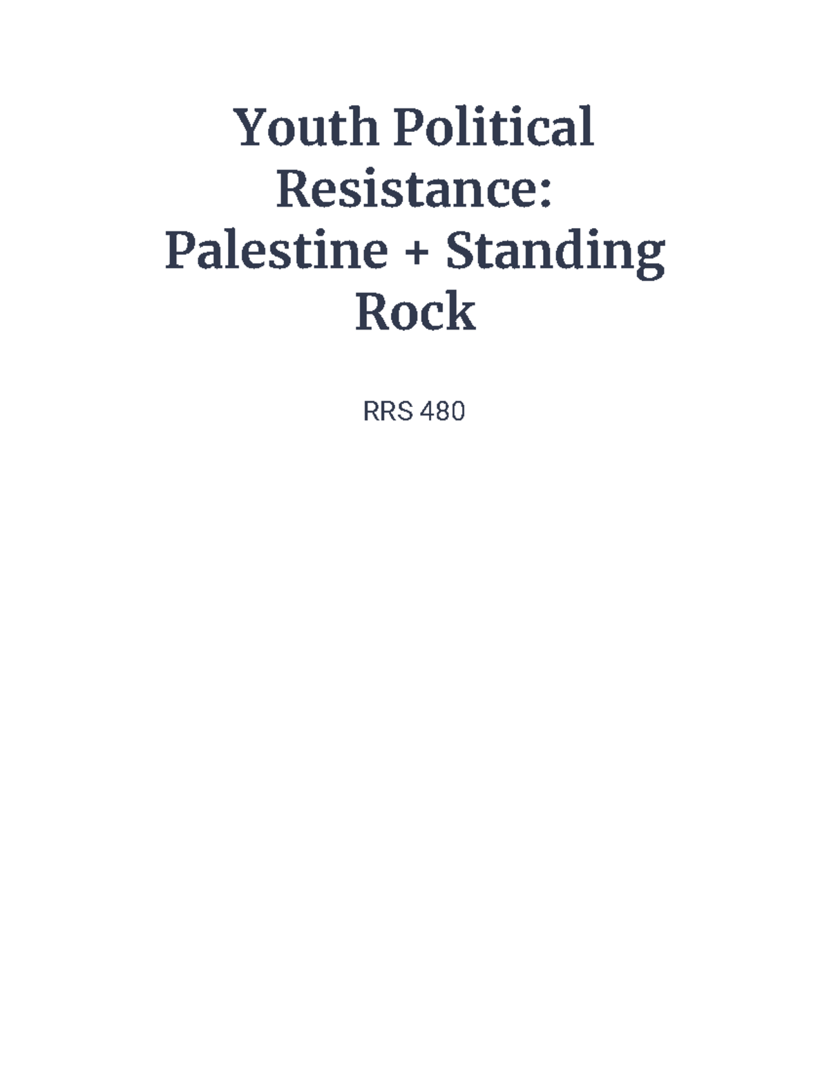 Youth Political Resistance - Youth Political Resistance: Palestine ...