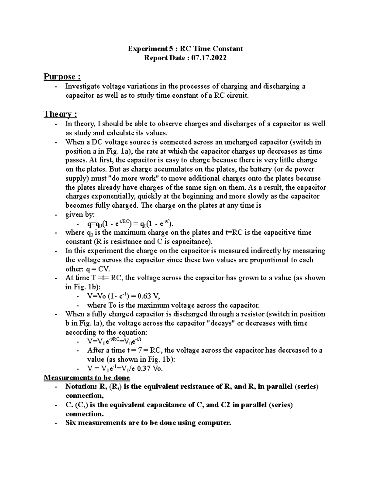 Experiment 5 RC Time Constant - Deprecated API usage: The SVG back-end ...