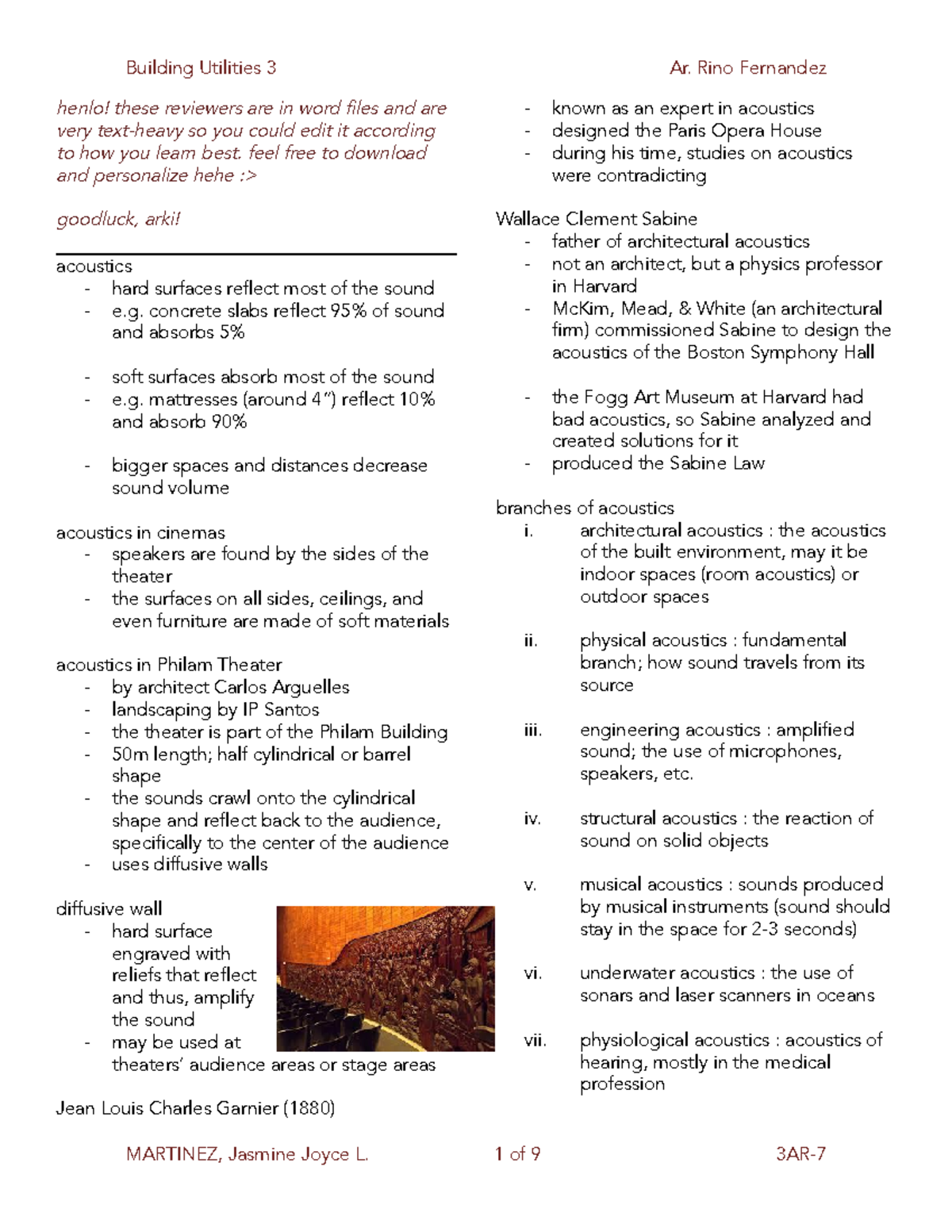 Building Utilities 3 Reviewer - henlo! these reviewers are in word ûles ...