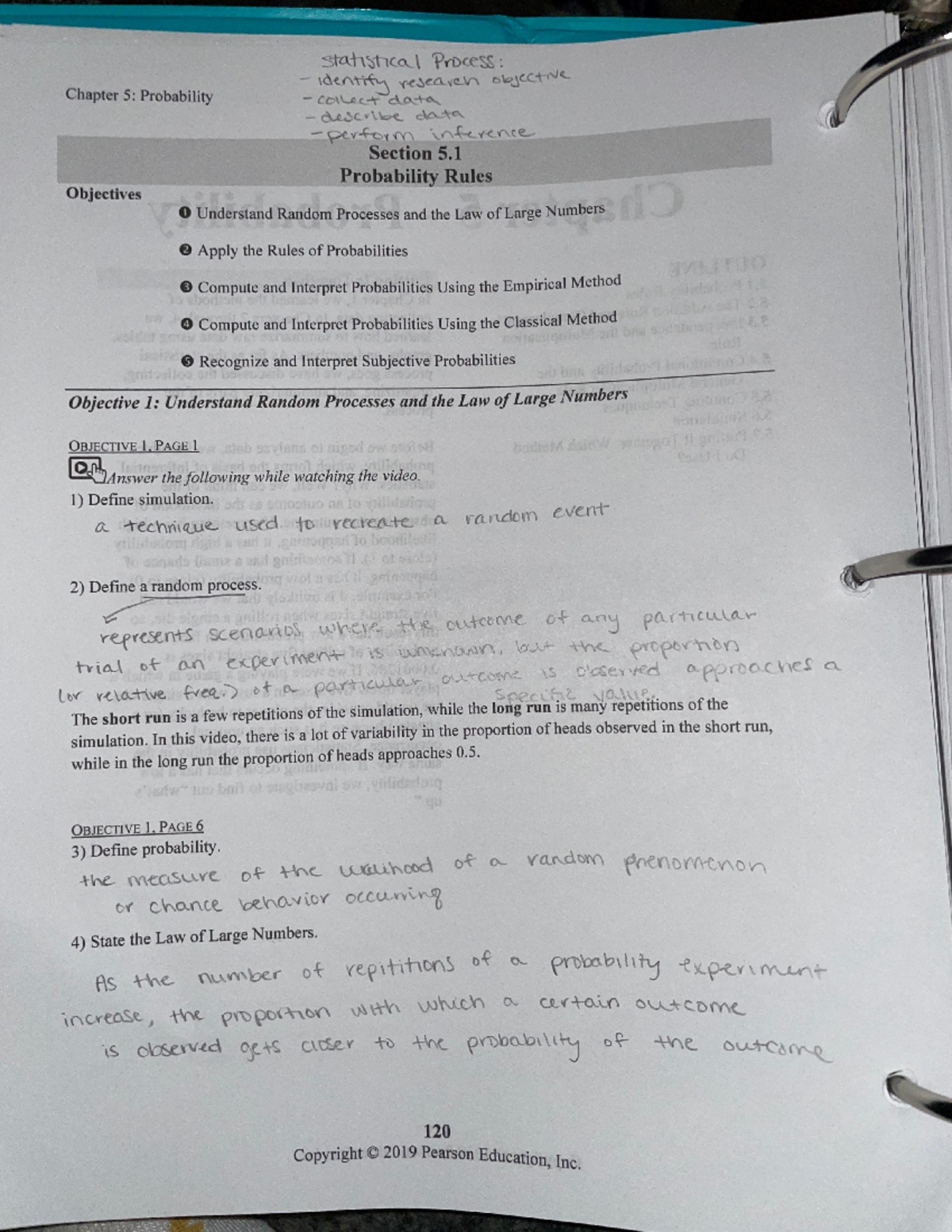 Chapter 5 section 1 page 1 - ST 210 - Studocu