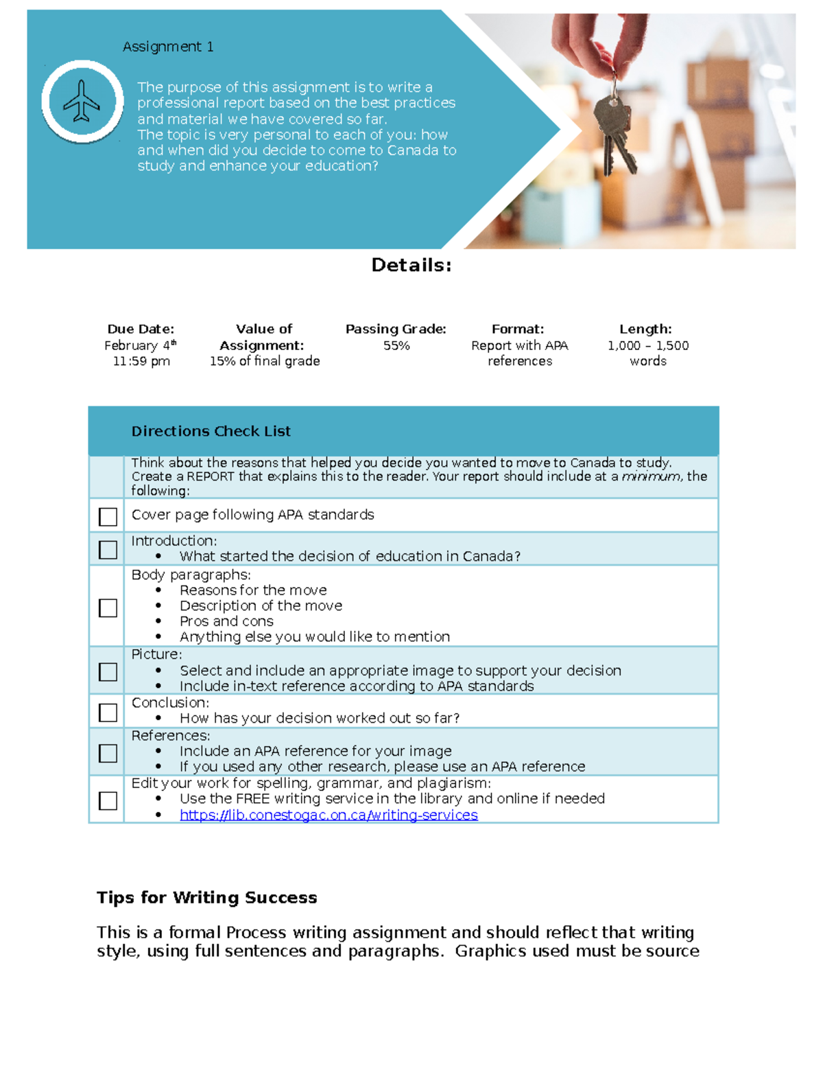 Assignment 1 - Report and Image W231 - Details: Due Date: February 4th ...