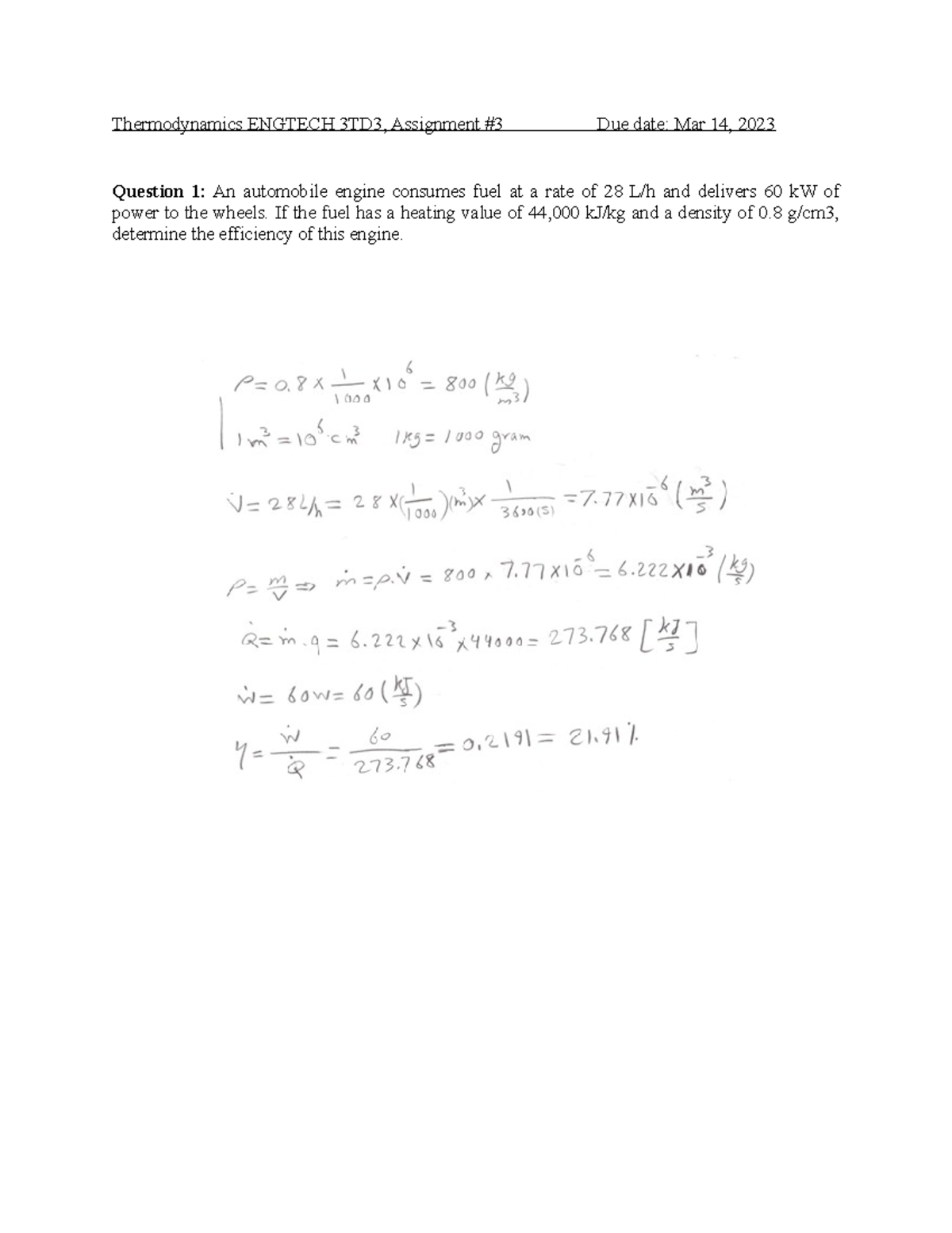 Assignment#3 solutions - BTM 200 - Concordia - Studocu