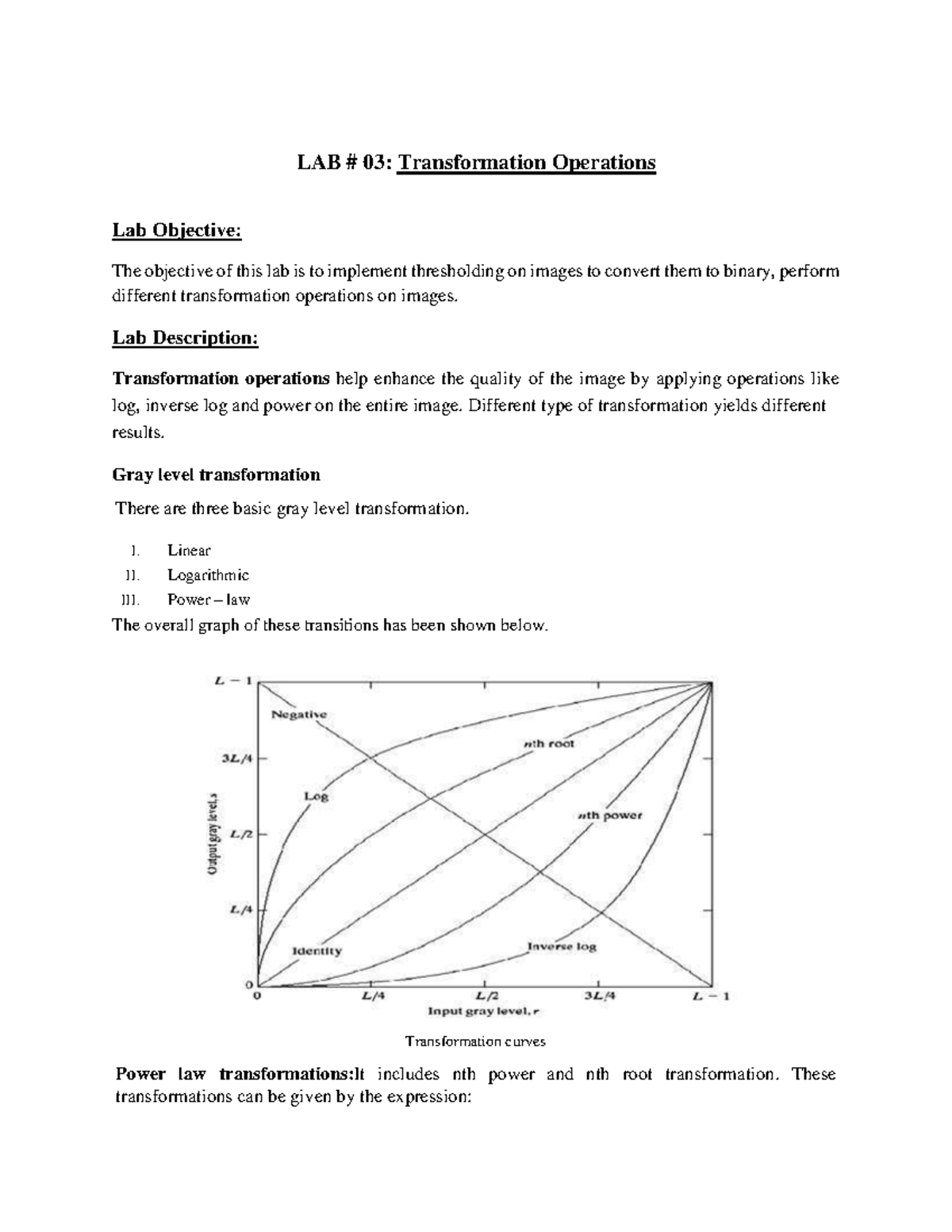 Lab 3 digital image processing - Warning: TT: undefined function: 32 ...