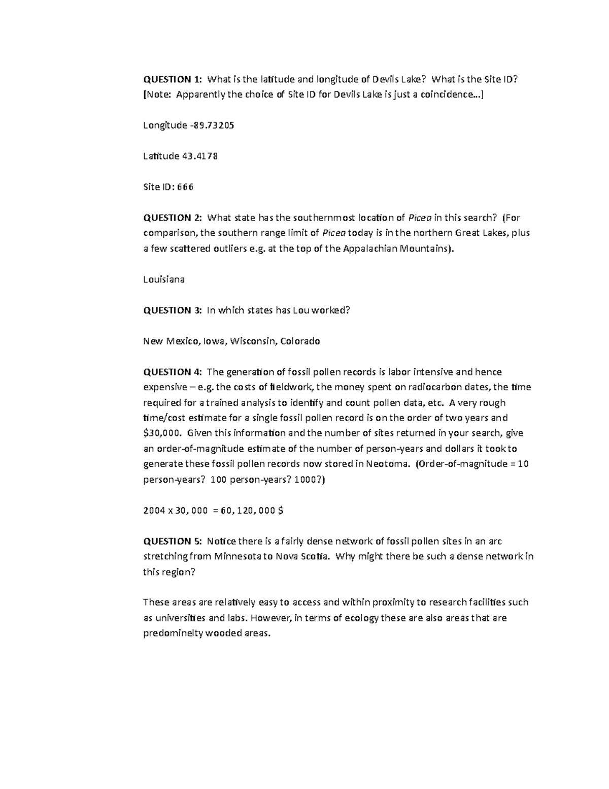 GEOG378 Lab4 - Lab 4 - QUESTION 1: What is the latitude and longitude ...