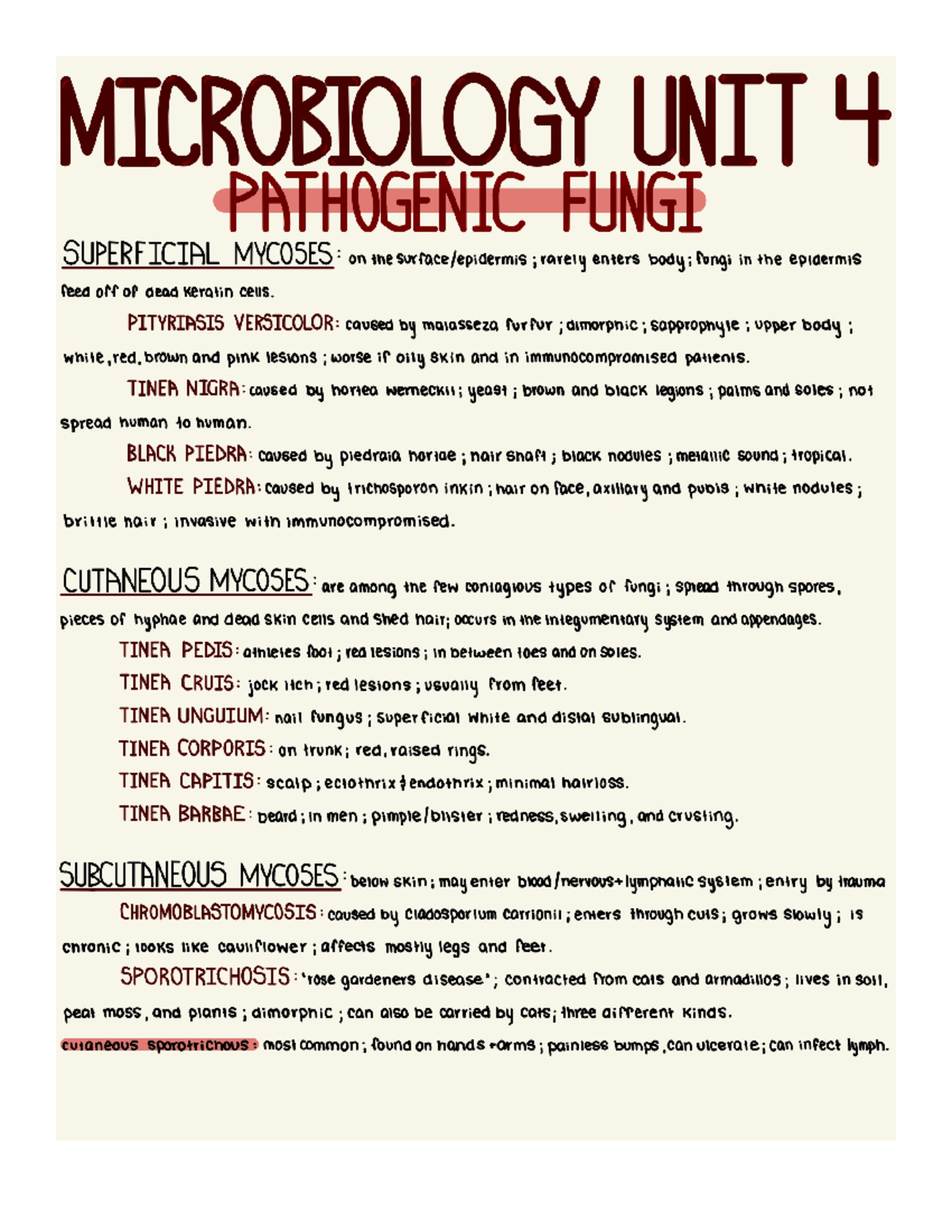 Microbiology Unit 4 Exam Review - BIO 221 - Studocu