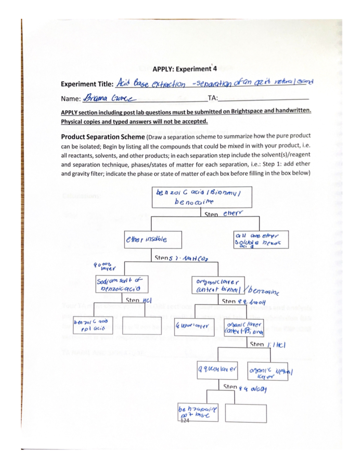 Apply Experiment 4 - APPLY: Experiment 4 Experiment Title: Acid Base ...