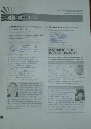 Practice 9 - 10 - 11 - Practica de reforzamiento - GRAMMAR (1) SIMPLE PRESENT TENSE NEGATIVE ...