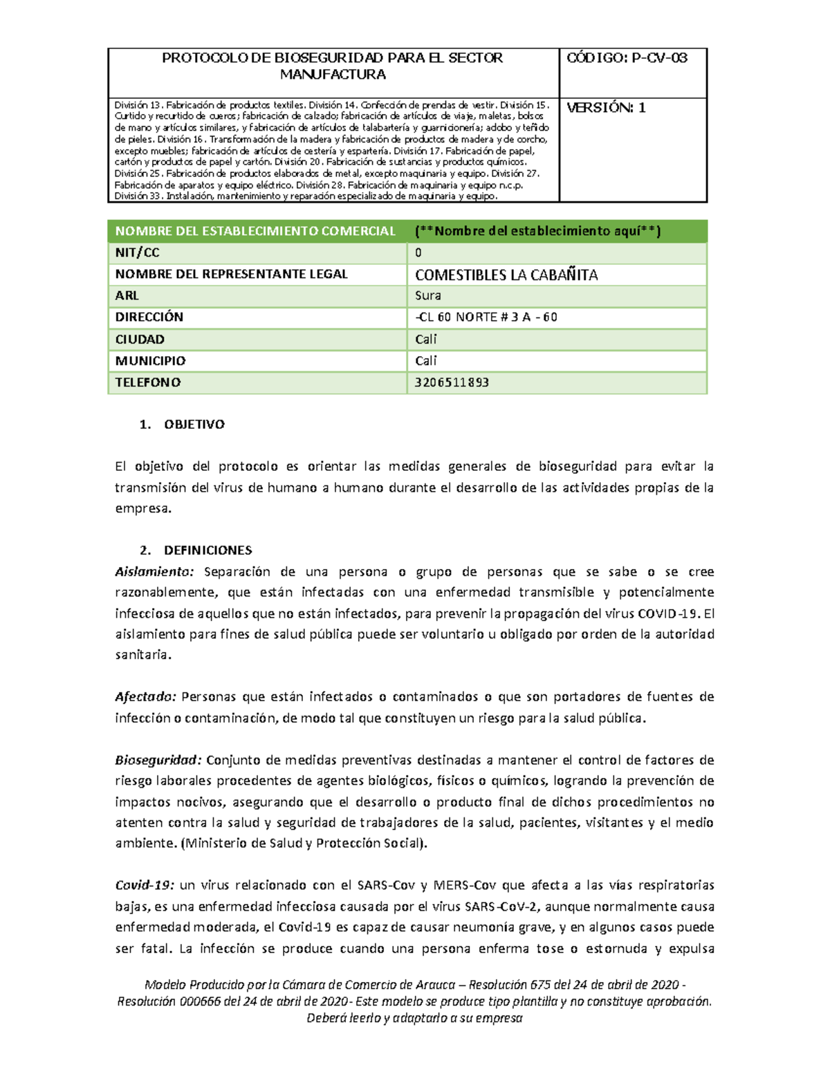 Bioseguridad - Warning: TT: undefined function: 32 Warning: TT: undefined function: 32 ...