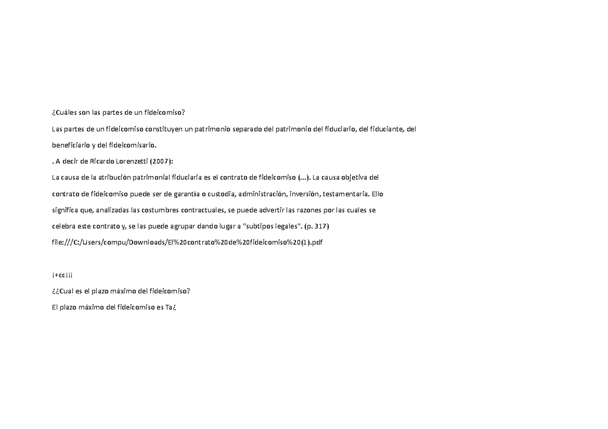 Cuáles son las partes de un fideicomiso - ¿Cuáles son las partes de un ...