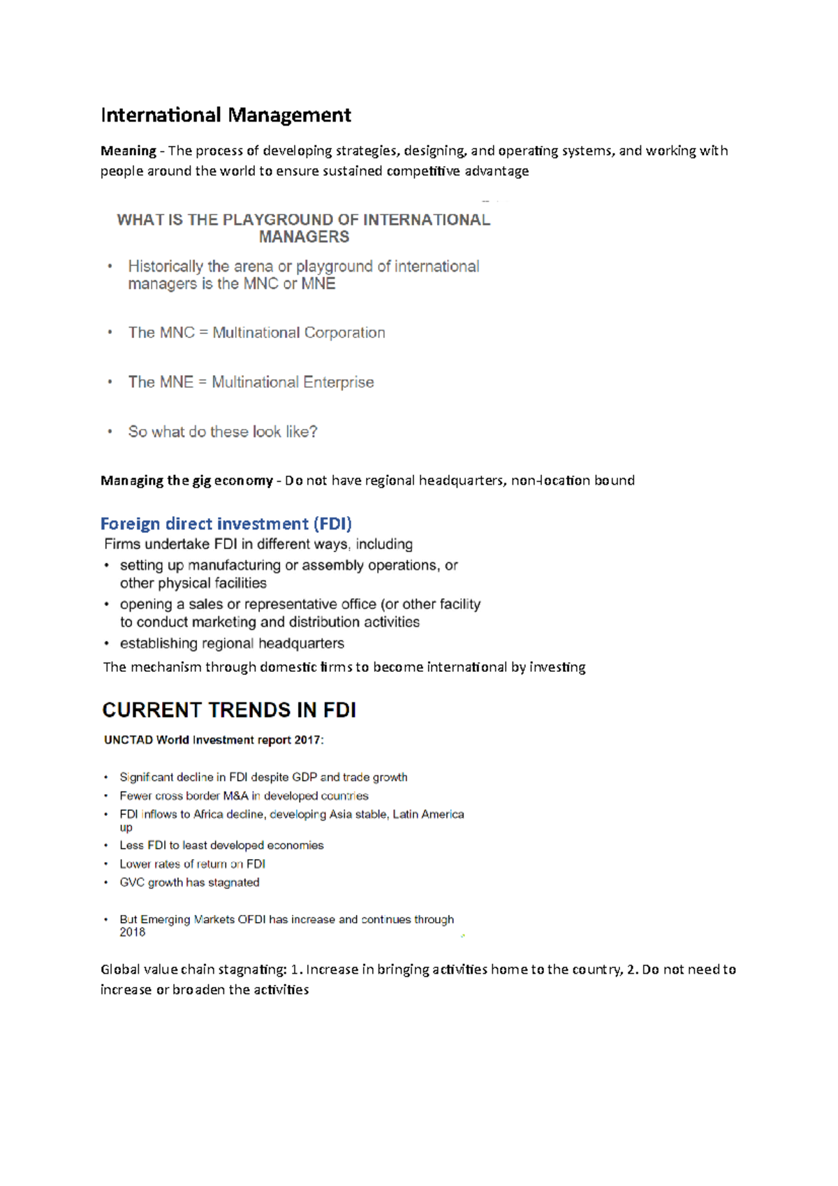 International Management - International Management Meaning - The ...