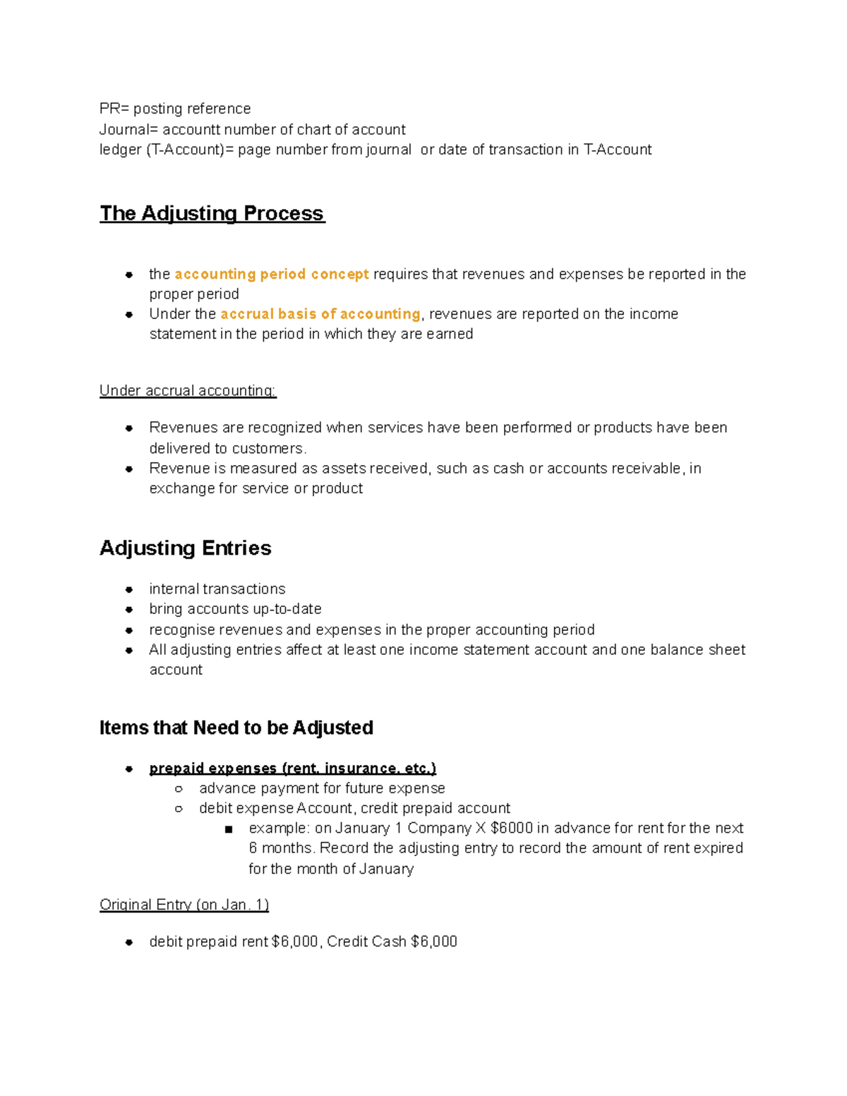 Accounting 211-6 - Lecture notes from lecture slide teacher was Daniel ...
