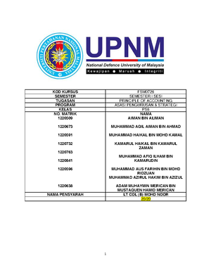 Introduction of Strategy Studies - UNIVERSITI PERTAHANAN NASIONAL ...