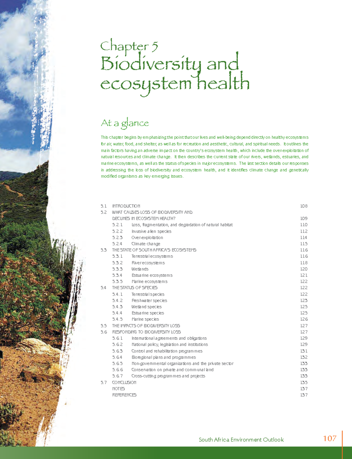 Part2 biodiversity ecosystems health - Chapter 5 Biodiversity and ecosystem health 5 ...