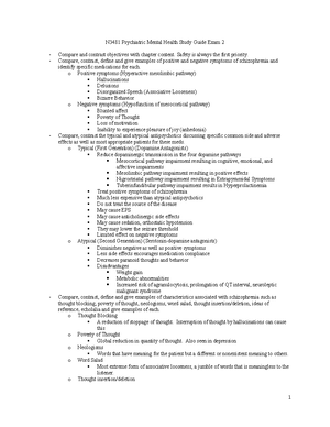 MAOI - med template - Medication Class MAOIs What psychiatric ...
