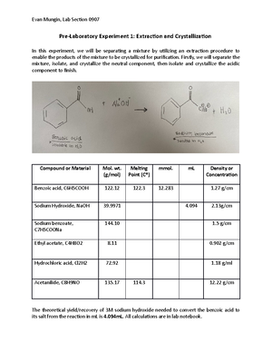Evan Mungin Pre-lab X2 - jbADSjbfksanfkb - Pre-Laboratory X2 ...