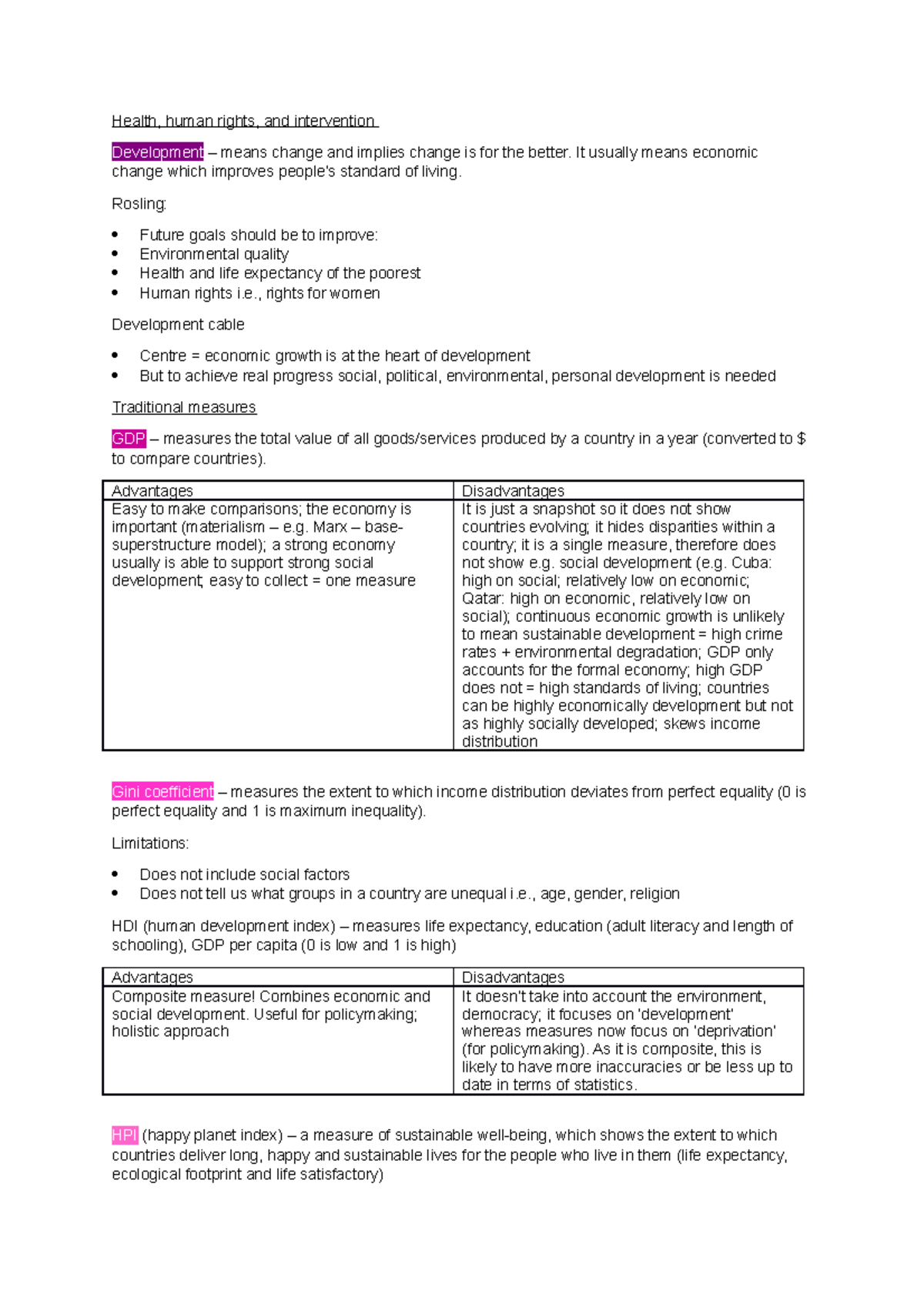Health, human rights and intervention - Health, human rights, and ...