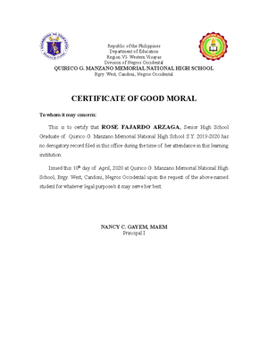 Iwrbs Module 2 - world religion - Quarter 1 – Module 2 ...