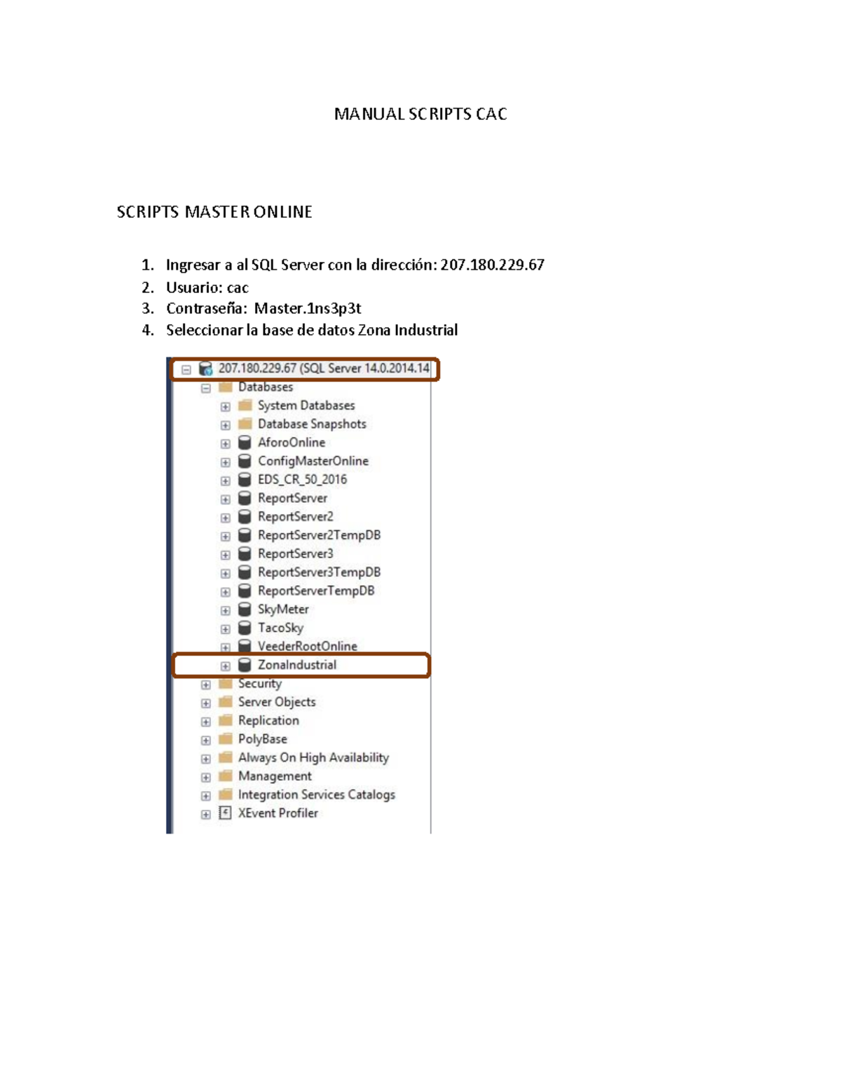 Manual Masters Online - MANUAL SCRIPTS CAC SCRIPTS MASTER ONLINE ...
