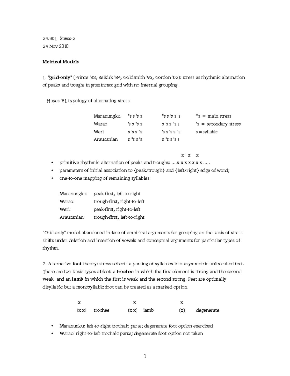 MIT24 901F10 Lec21 PH 19 - 24 Stress- 24 Nov 2010 Metrical Models "grid ...