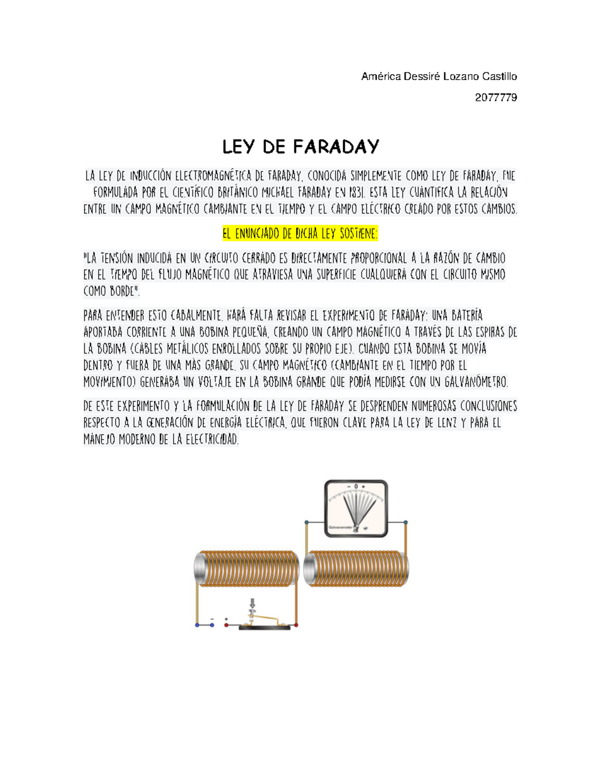 Resumen 4 de la materia de fisica 3 - Física - América Dessiré Lozano ...