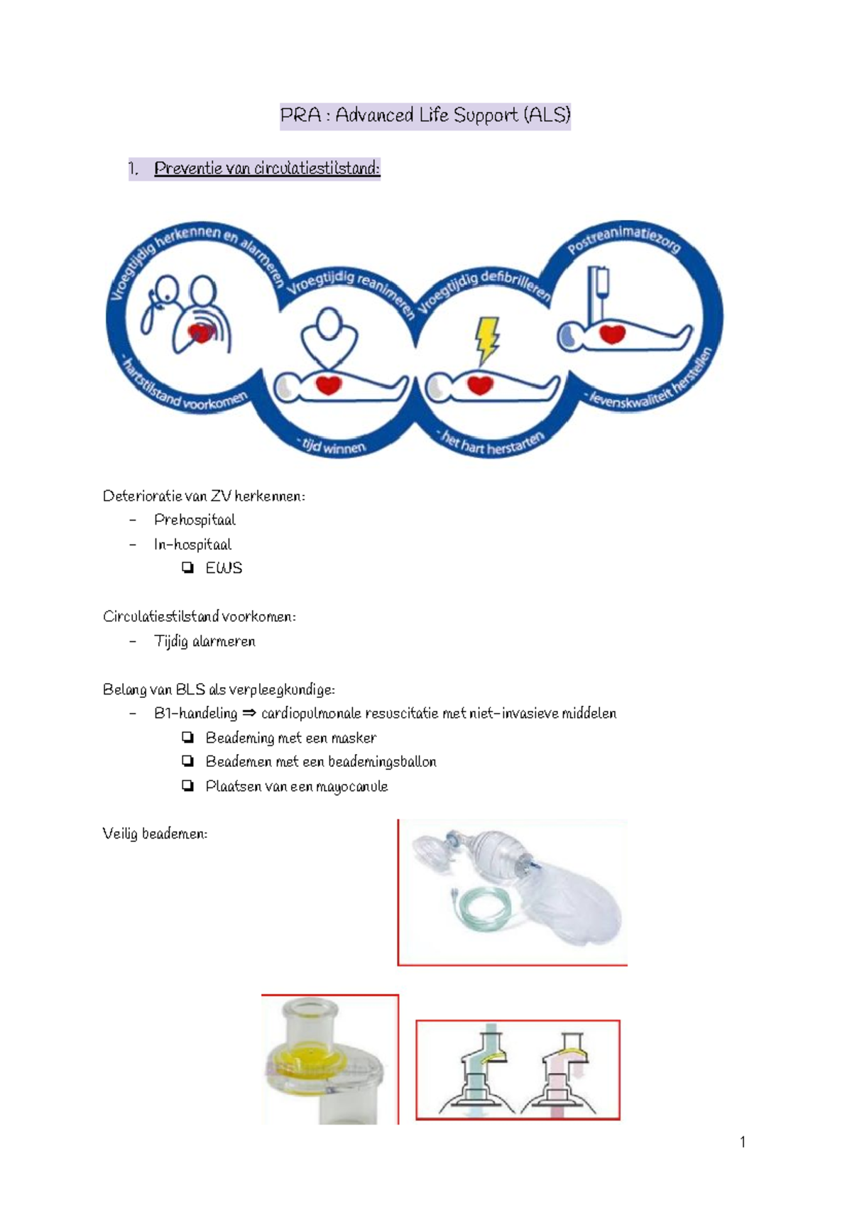 PRA Advanced Life Support (ALS) module - PRA : Advanced Life Support ...