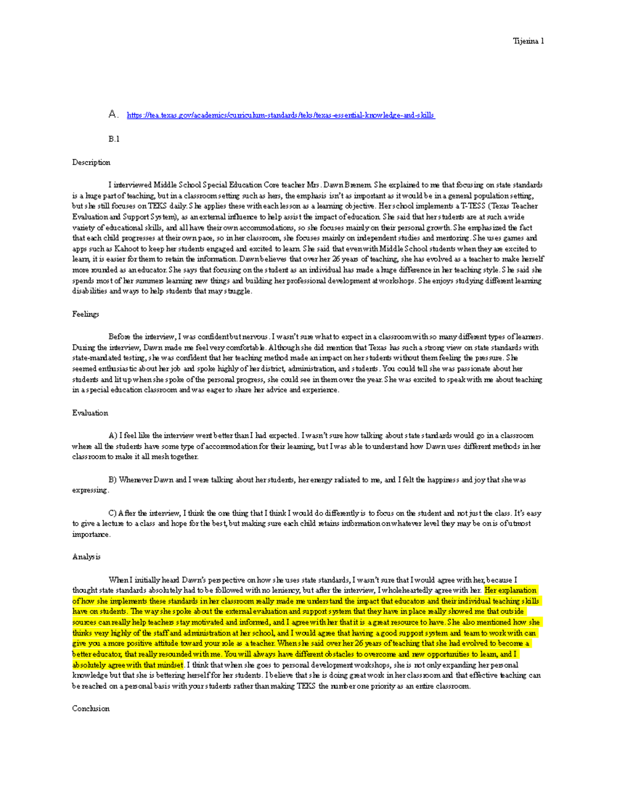 D097 Task 2 Revised X2 - Task 2 - Tijerina 1 A. - Studocu