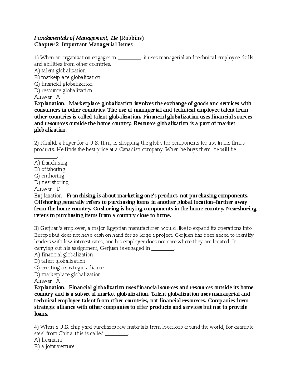 4 Important-Managerial-Issues - Fundamentals of Management, 11e ...