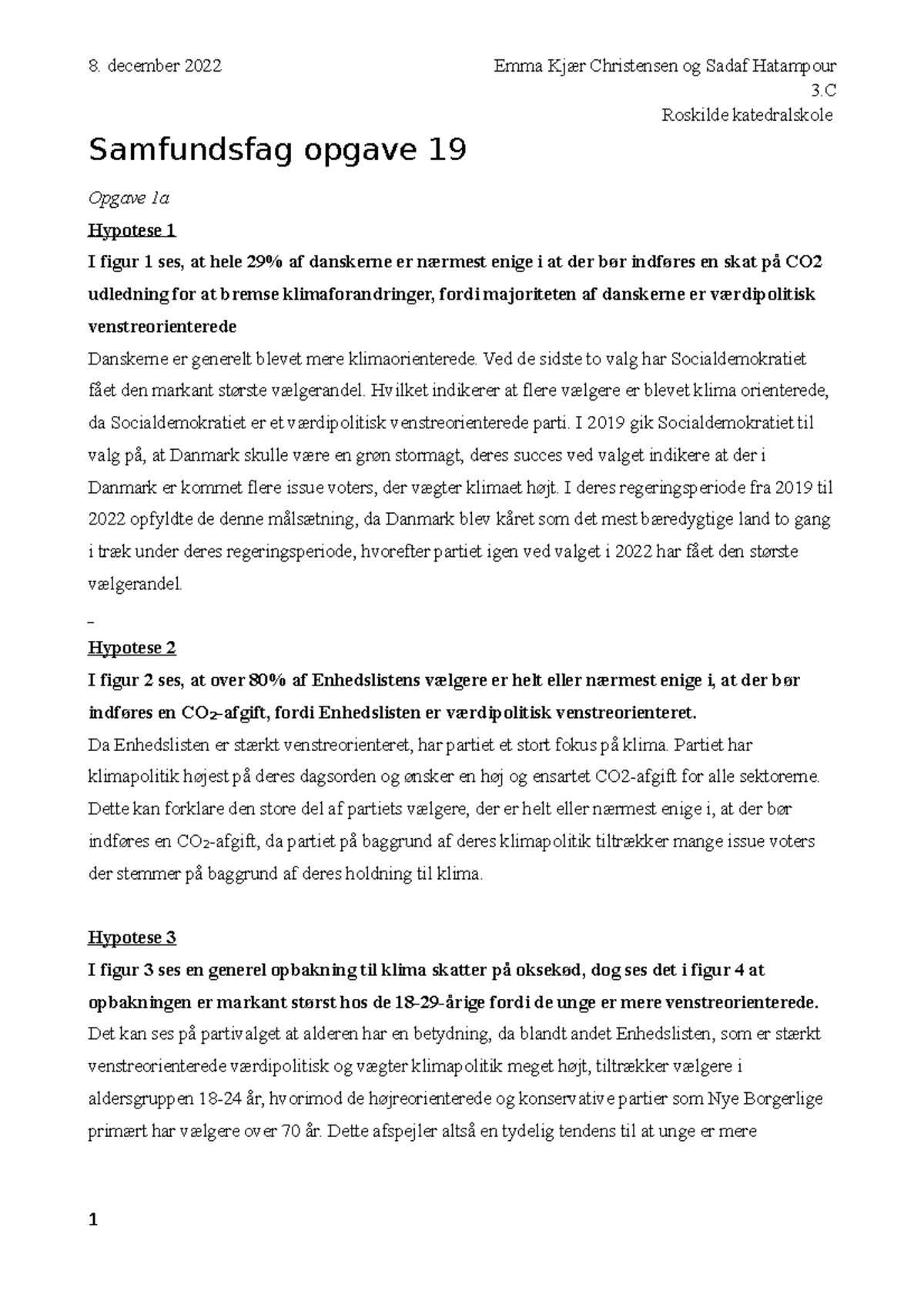 Aflevering om IP - 3 Roskilde katedralskole Samfundsfag opgave 19 ...