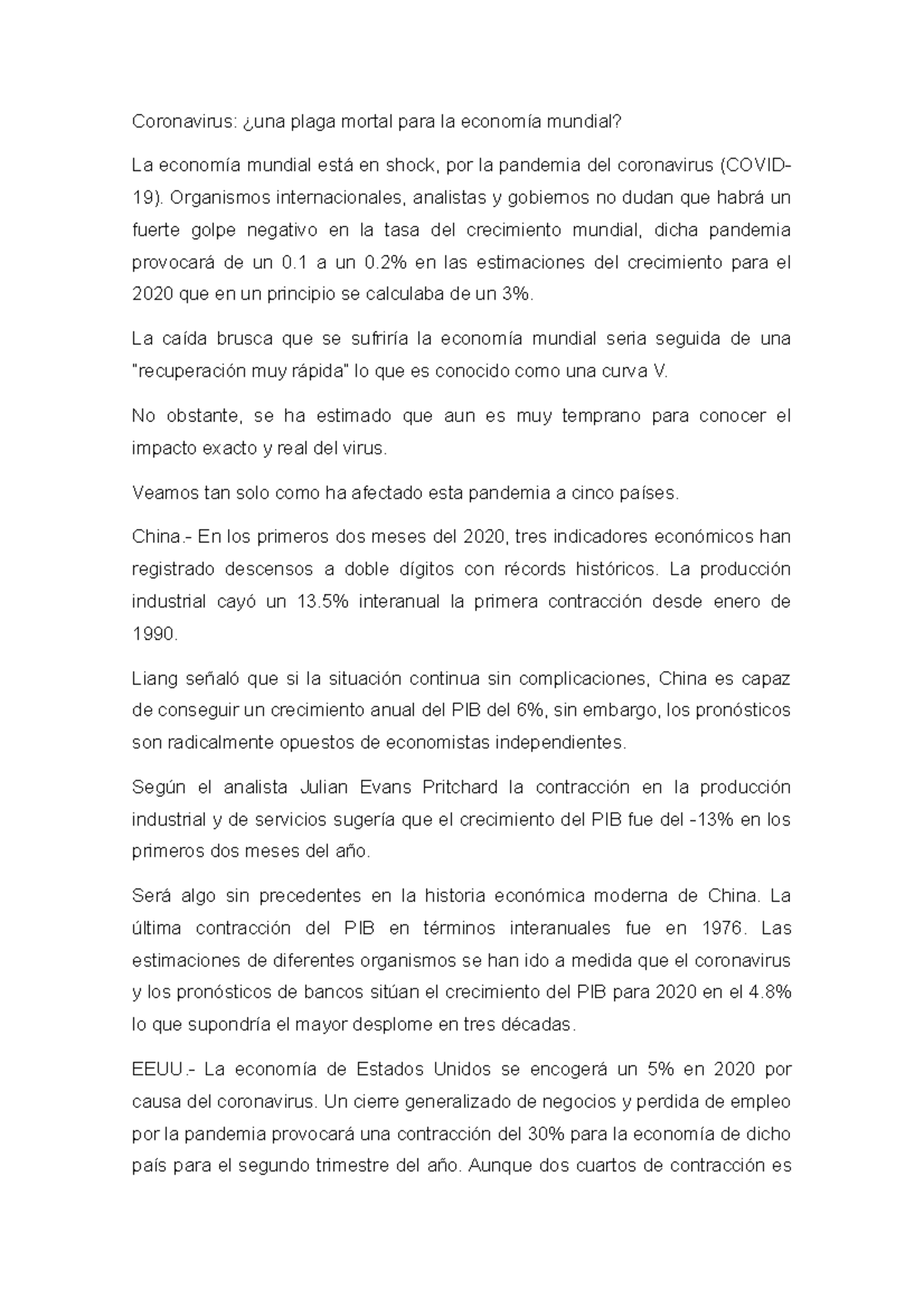 Coronavirus[ 4023] - ububub - Coronavirus: ¿una plaga mortal para la ...