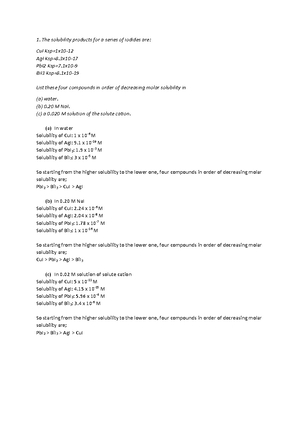Electrochemistry formula sheet - Electrochemistry Formula Sheet Anode ...