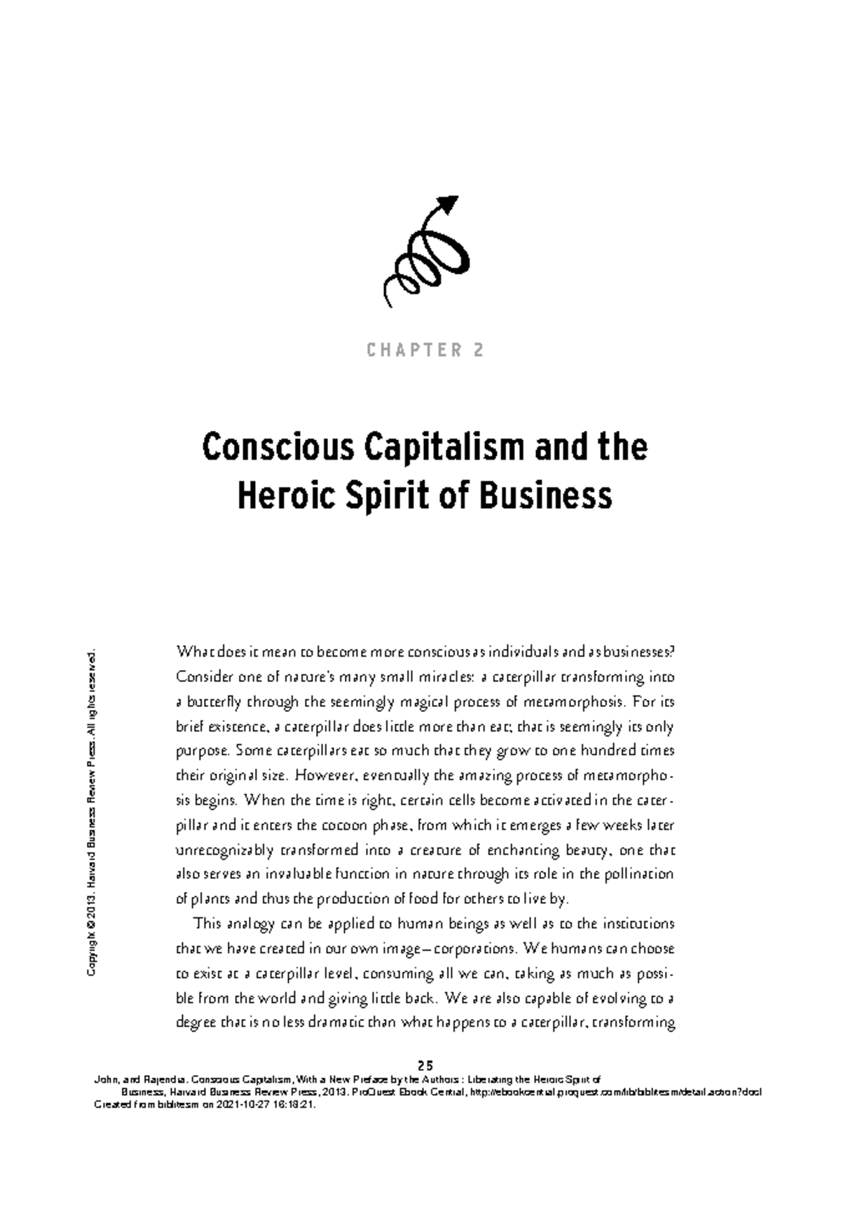 Conscious Capitalism With a New Preface by the Aut - 25 C H A P T E R 2 ...