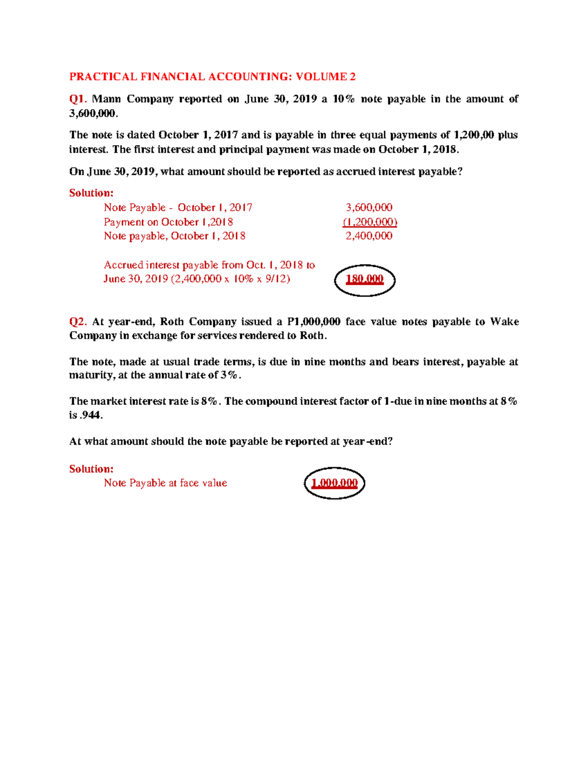 Practical Financial Accounting - PRACTICAL FINANCIAL ACCOUNTING: VOLUME ...