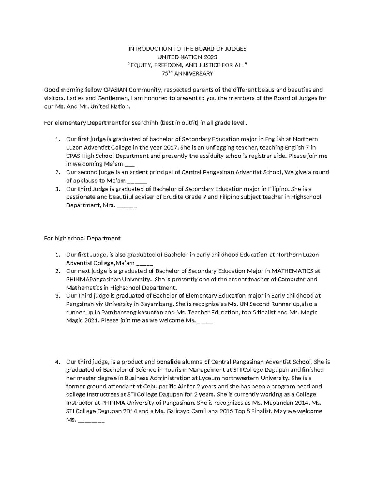 Introduction-TO-THE- Board-OF- Judges (1) - INTRODUCTION TO THE BOARD ...