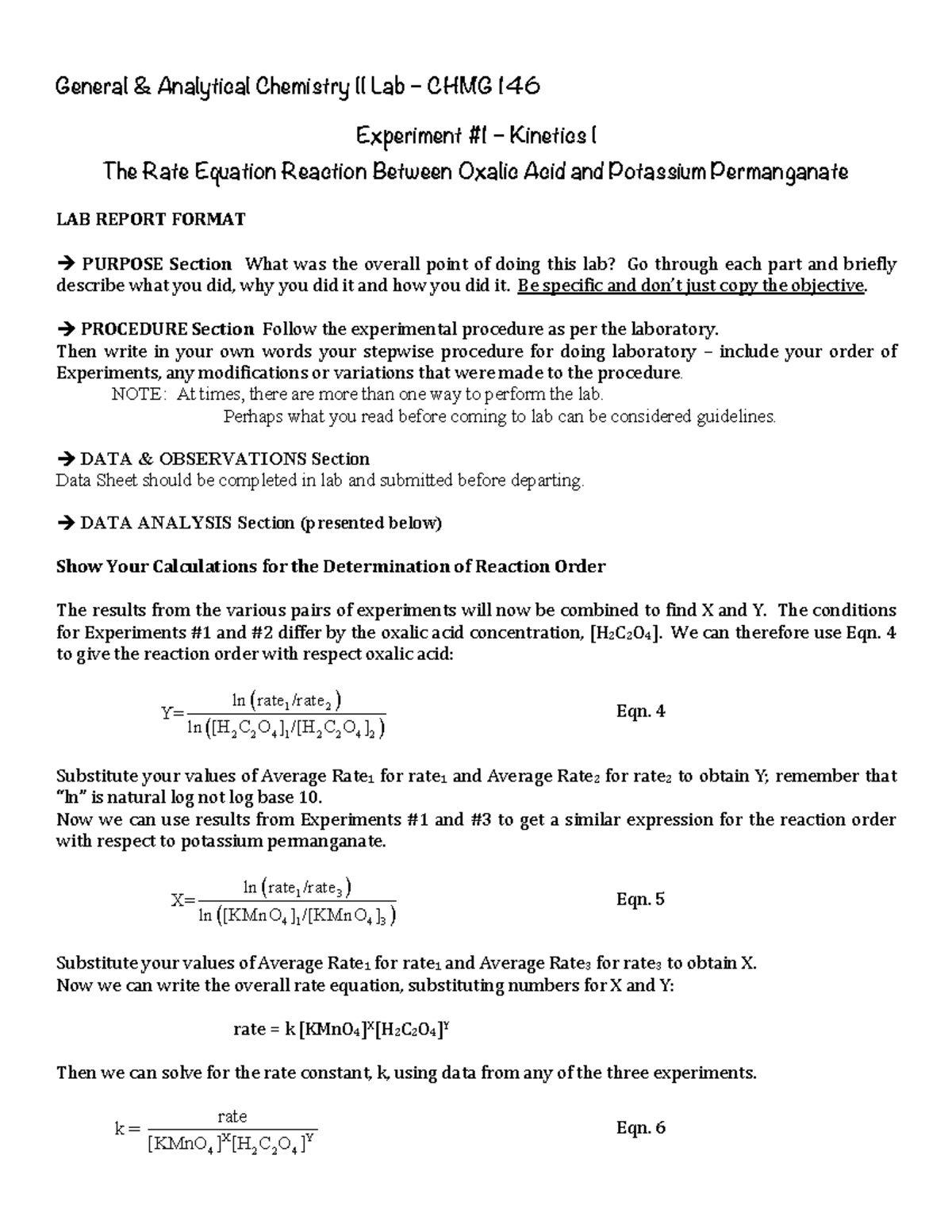 Lab 1 - Post lab - Lab 1 - Post lab assignment directions - General ...