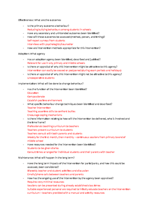 Behavioural tutorial notes - Behavioural tutorial notes ***look at tute ...