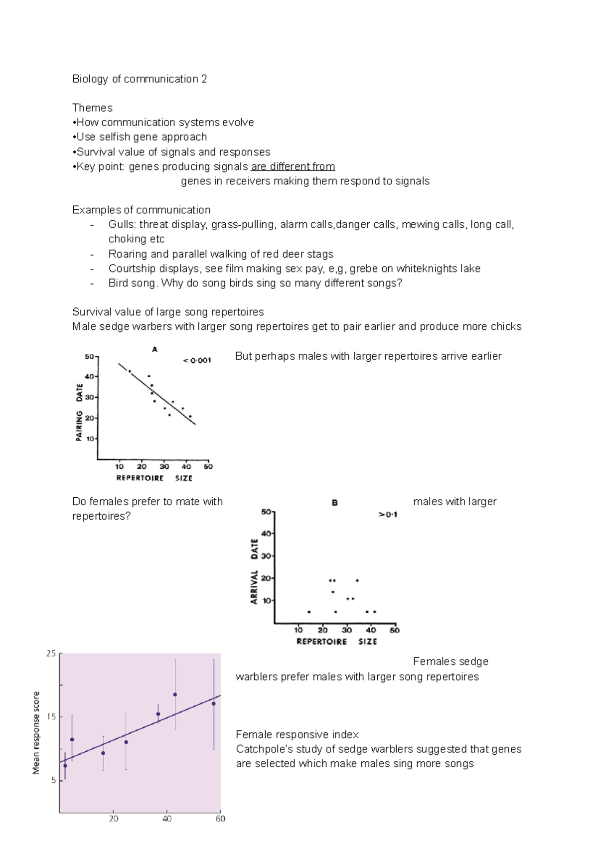 10. biology of communication - Biology of communication 2 Themes •How ...