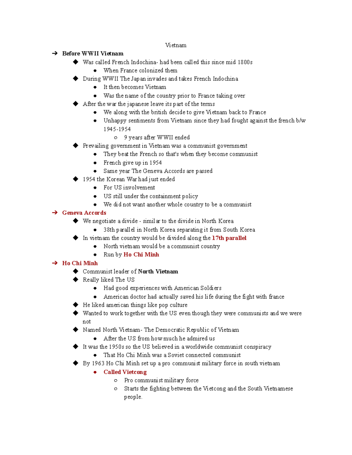 Vietnam - US History - Vietnam Before WWII Vietnam Was called French ...