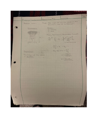 CE 260 - Impulse Momentum Principle Lab #5 - Impulse Momentum Principle ...
