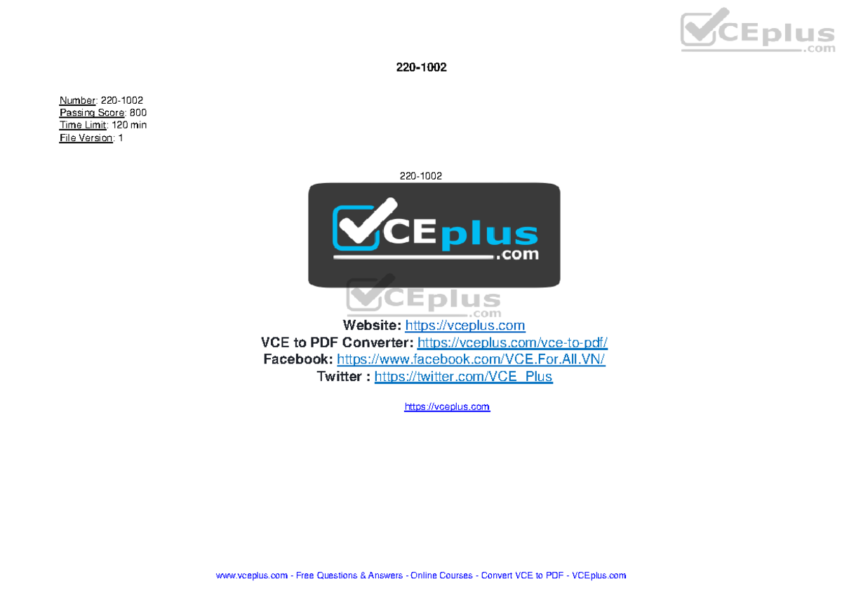 Comp TIA.Practice Test and answ plus question ...