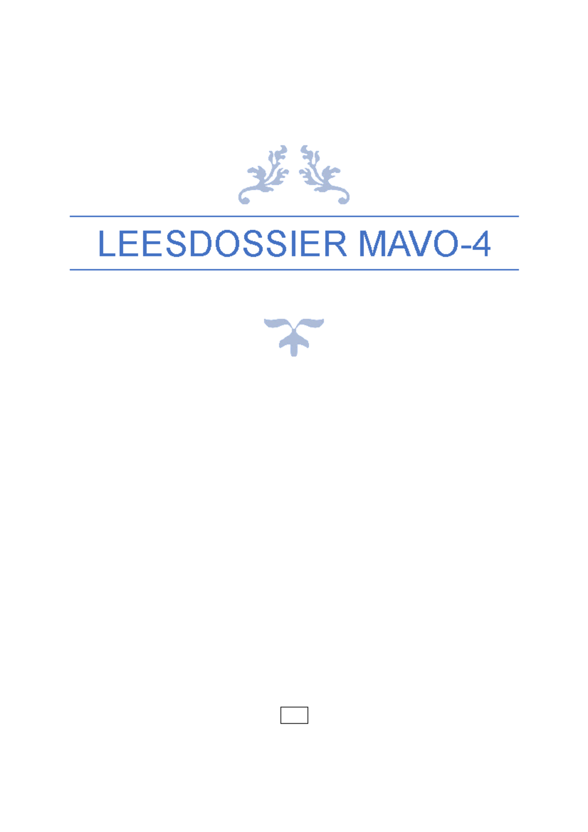 Leesdossier%20mavo - LEESDOSSIER MAVO- Inleiding Dit jaar doe je examen ...