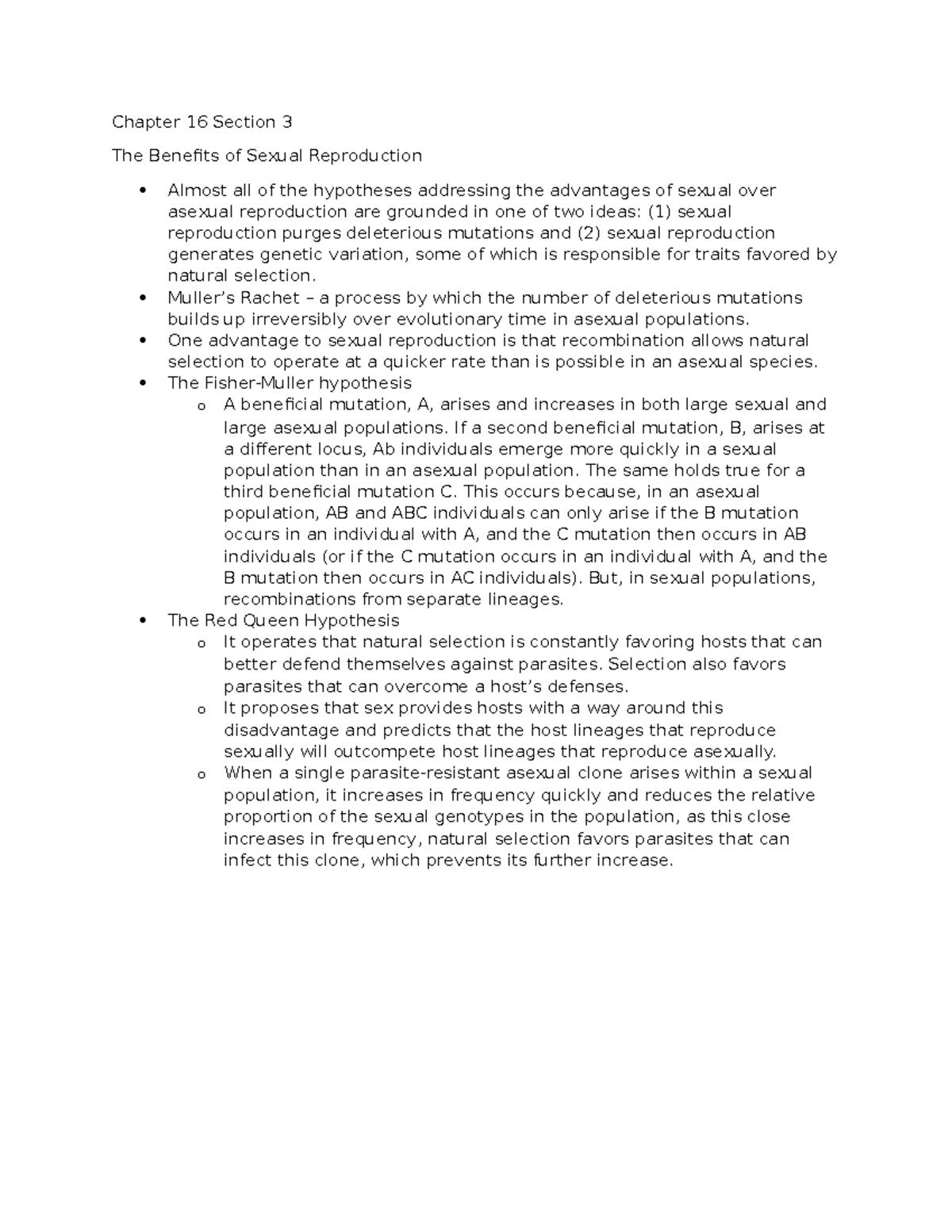 Chapter 16 Section 3 - Notes - Chapter 16 Section 3 The Benefits of ...