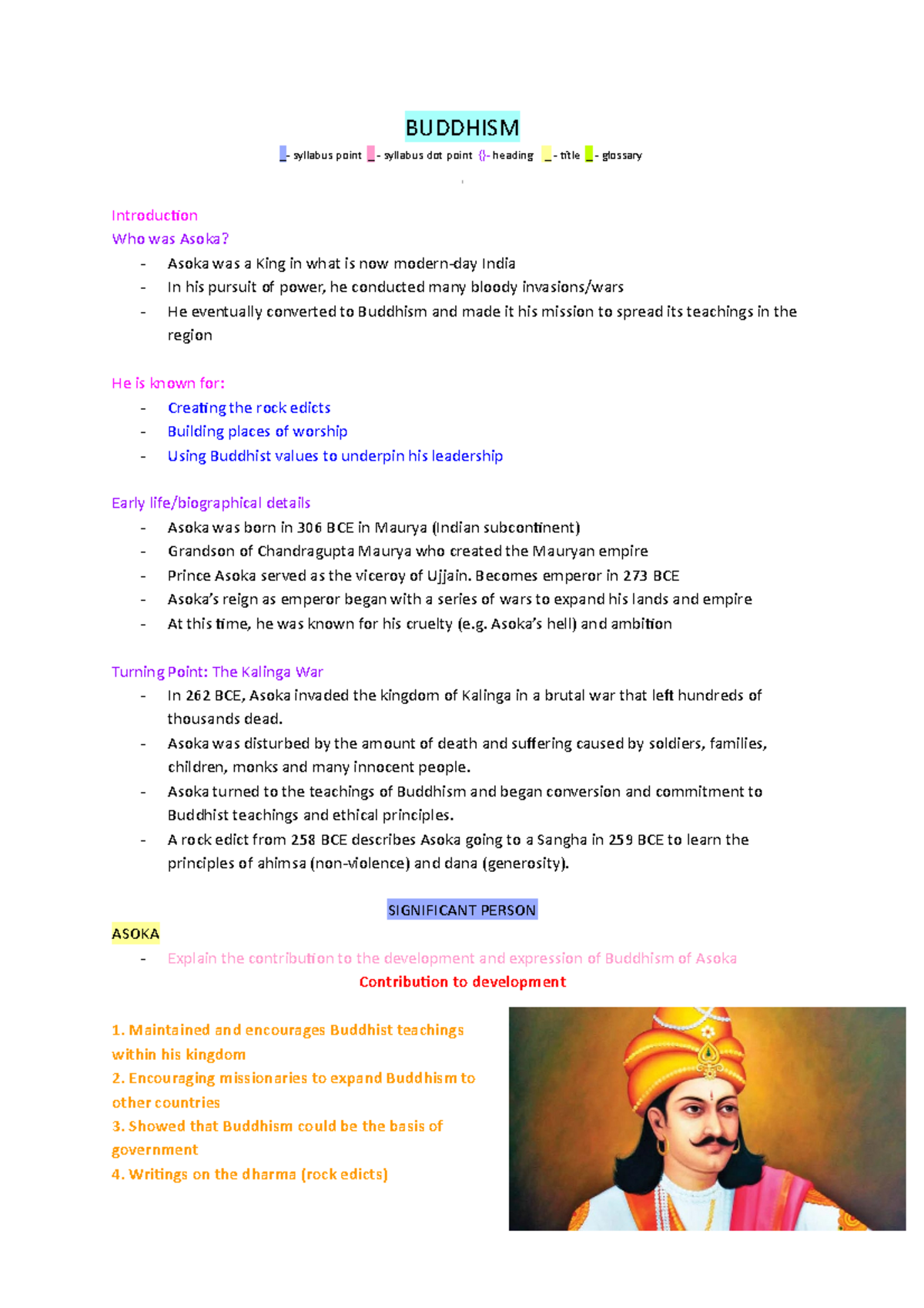 Buddhism - year 12 - BUDDHISM _- syllabus point _ - syllabus dot point ...