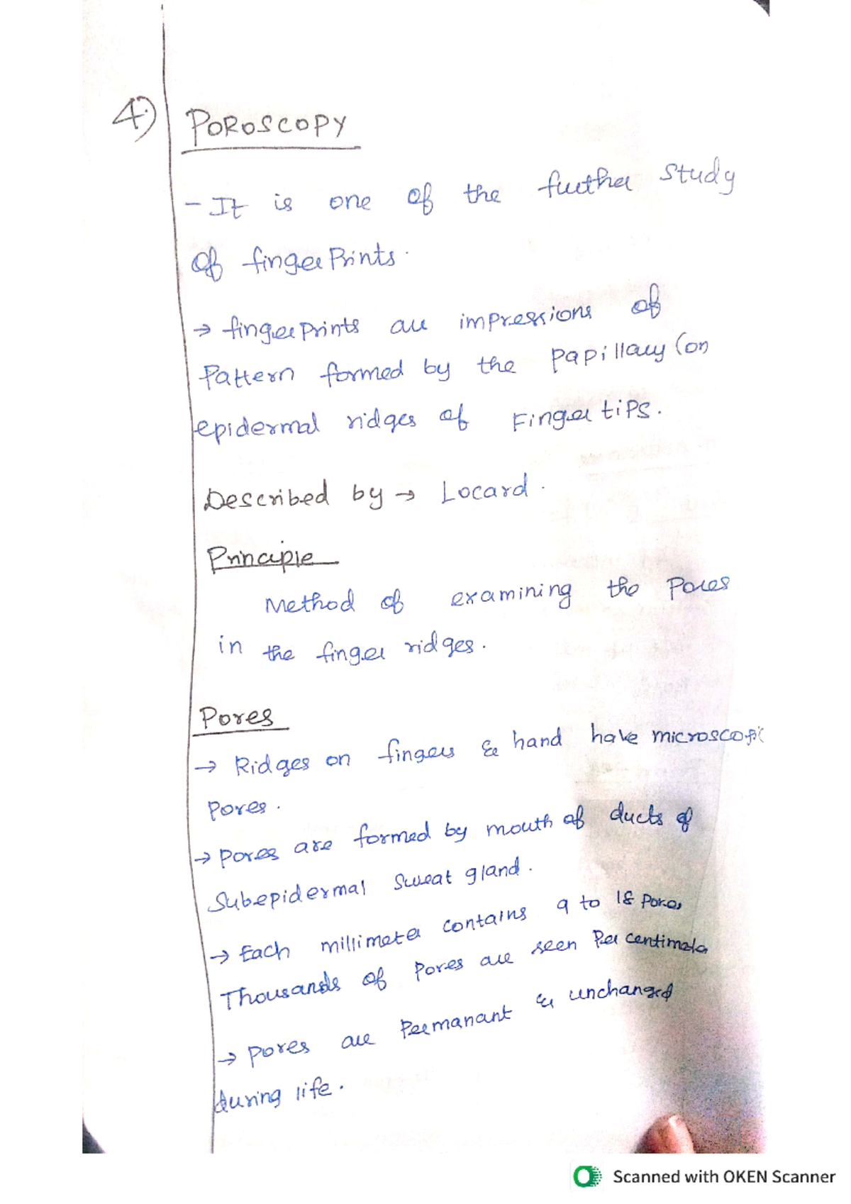 Poroscopy - Biotechnology - Studocu