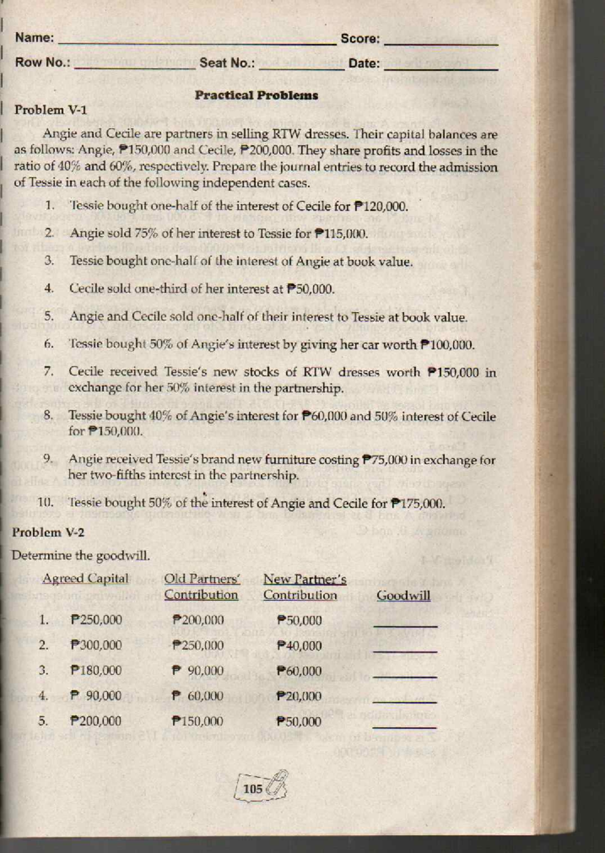 Practical-problems 20240406 13585740 - Office Administration - Studocu