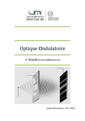 Chap1.2 Stigmatisme Formation d'image V2 - Optique Géométrique et ...