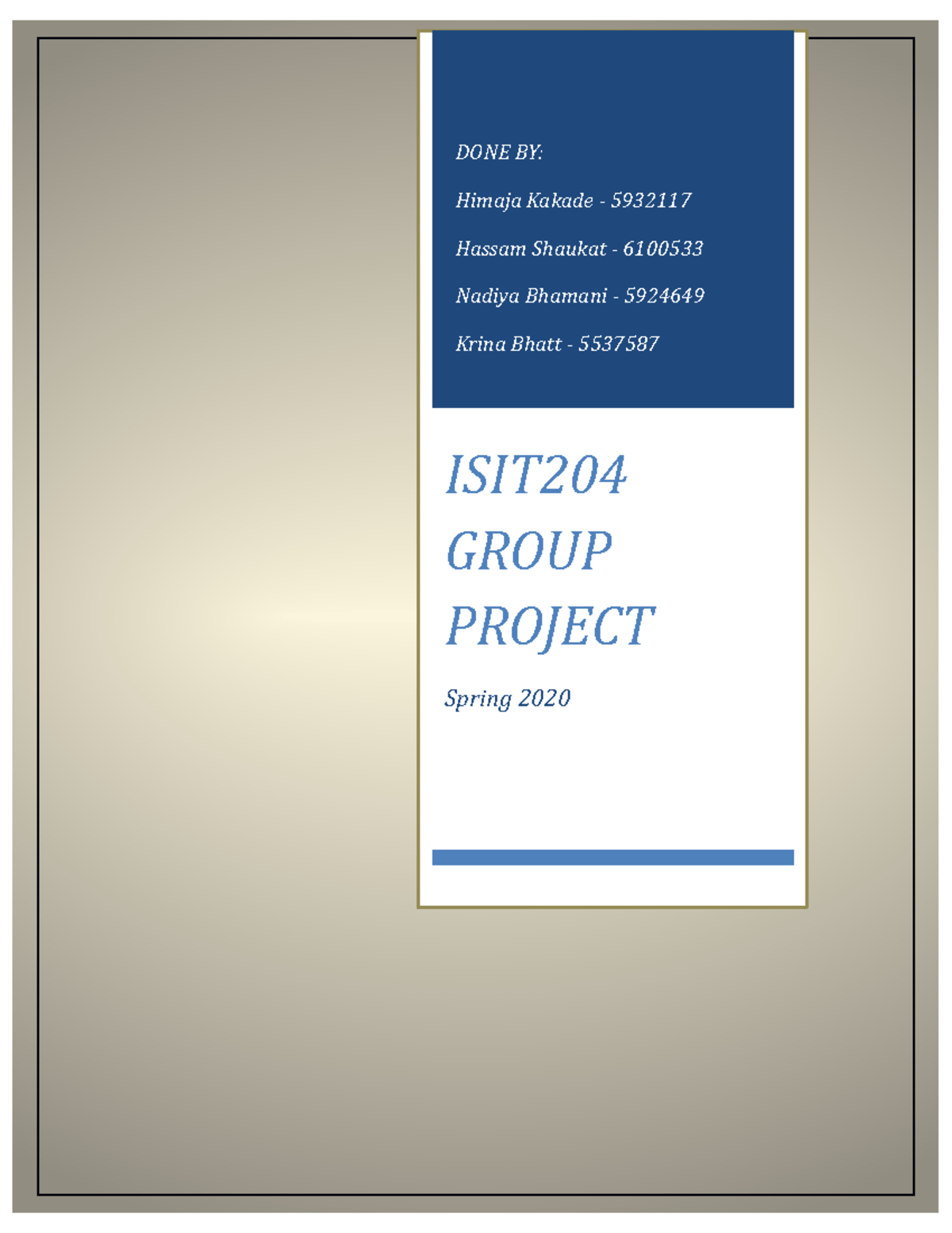 ISIT204- sample report - Software development Methodolgies - Studocu