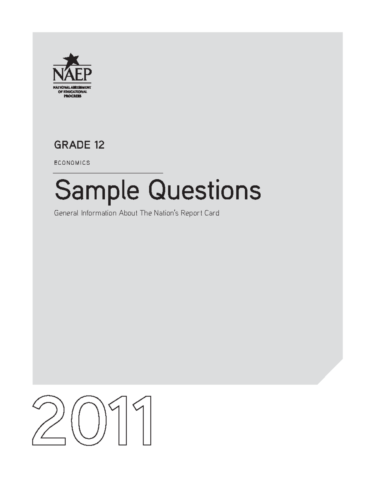 2011 sqb g12 e - SQN - grade 12 ECO N O M I C S Sample Questions ...