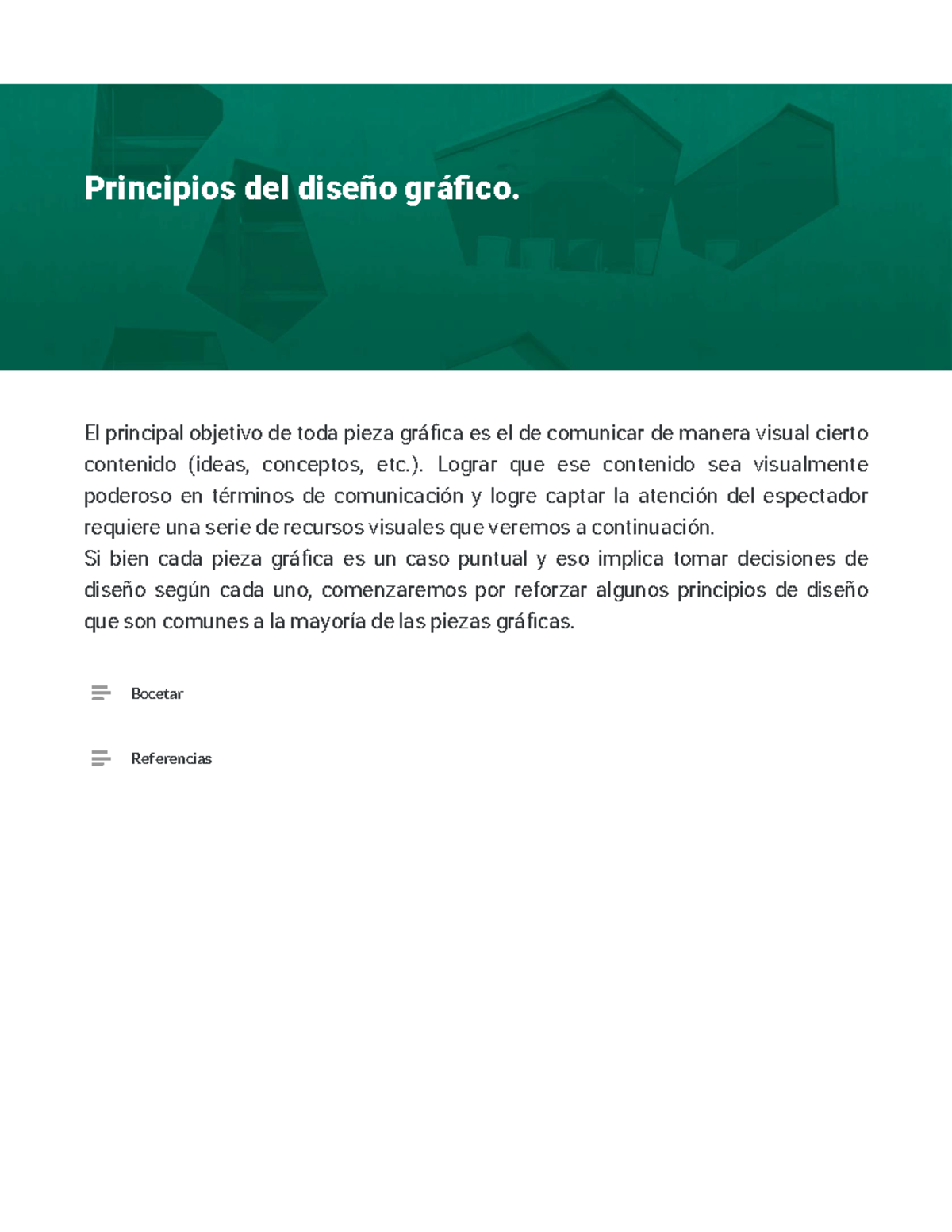 Principios del diseno grafico - El principal objetivo de toda pieza ...